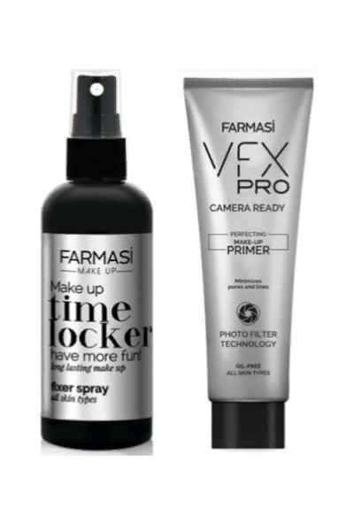 Farmasi Makyaj Sabitleyici 115 ml + Vfx Pro Makyaj Bazı 25 ml 2 Li Paket Farmasi Makyaj Sabitleyici 115 ml + Vfx Pro Makyaj Bazı 25 ml 2 Li Paket