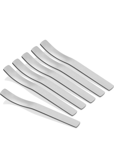 The Mia Çay Kaşığı 6 Parça - 11 cm Parlak Gümüş The Mia Çay Kaşığı 6 Parça - 11 cm Parlak Gümüş