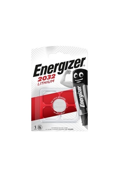 Energizer CR2032 Tekli Blister Lithium Pil Energizer CR2032 Tekli Blister Lithium Pil