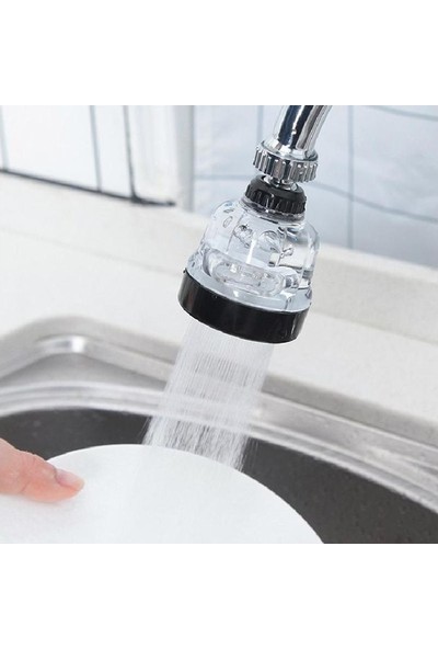 EFA 3 Fonksiyonlu Şeffaf Oynar Musluk Başlığı