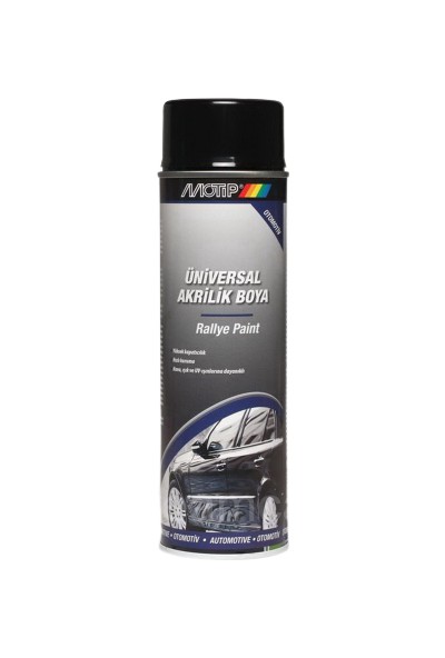 Motip Universal Akrilik Parlak Siyah Sprey Boya 500 ml Motip Universal Akrilik Parlak Siyah Sprey Boya 500 ml