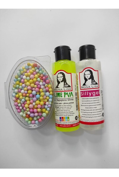Südor Slime Yapım Seti Neon Sarı Südor Slime Yapım Seti Neon Sarı