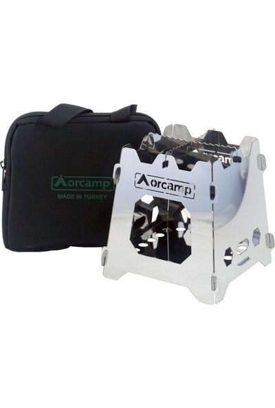 Orcamp Inox Ateş Kutusu 'Çantalı' G-160 Orcamp Inox Ateş Kutusu 'Çantalı' G-160