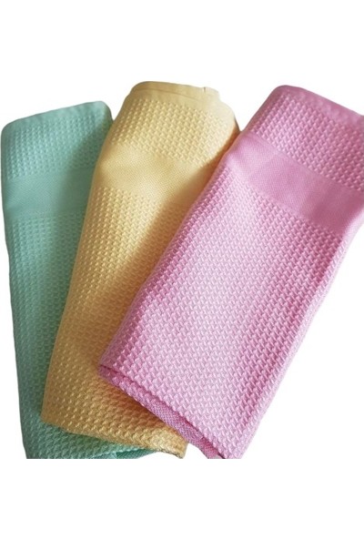 Elit Ilbay's Muadili Bezler Mikrofiber Temizlik Bezi 3'lü Çok Renkli 40 x 60 cm Elit Ilbay's Muadili Bezler Mikrofiber Temizlik Bezi 3'lü Çok Renkli 40 x 60 cm