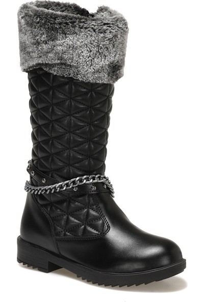 Seventeen Lapıya Siyah Kız Çocuk Çizme