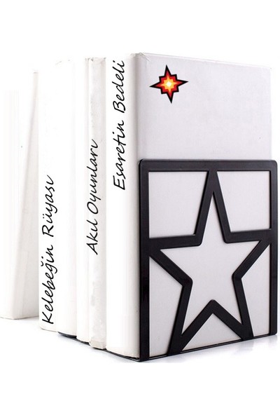 Simge Yapı Dekorasyon Yıldız Kitap Tutucu ve Desteği