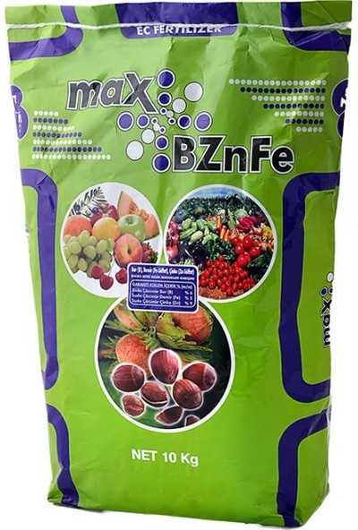 Şenyurt Tarım Max Bznfe 10KG Bor Demir Çinko Içeren Gübre Şenyurt Tarım Max Bznfe 10KG Bor Demir Çinko Içeren Gübre