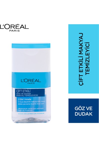L'Oréal Paris Göz Ve Dudak Makyaj Temizleme Losyonu 125ml
