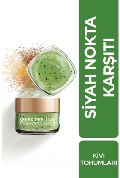 L'Oréal Paris Şeker Peelingi Siyah Nokta Karşıtı