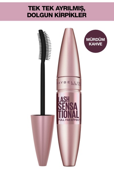 Maybelline New York Lash Sensational Maskara - Burgundy Brown Maybelline New York Lash Sensational Maskara - Burgundy Brown