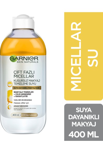Garnier Micellar Kusursuz Makyaj Temizleme Suyu 400ml Garnier Micellar Kusursuz Makyaj Temizleme Suyu 400ml