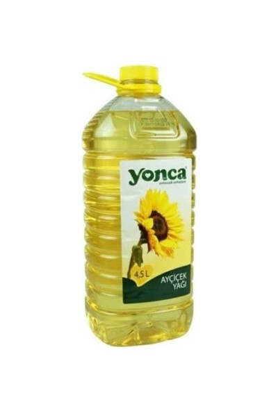 Yonca 4,5 Litre Ayçiçek Yağı