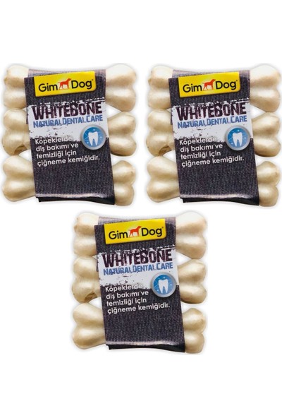 Gimdog Mordimi Press Kemik 3,5’’ 8,9 cm 3 Lü White 60 gr (3 Adet) Gimdog Mordimi Press Kemik 3,5’’ 8,9 cm 3 Lü White 60 gr (3 Adet)