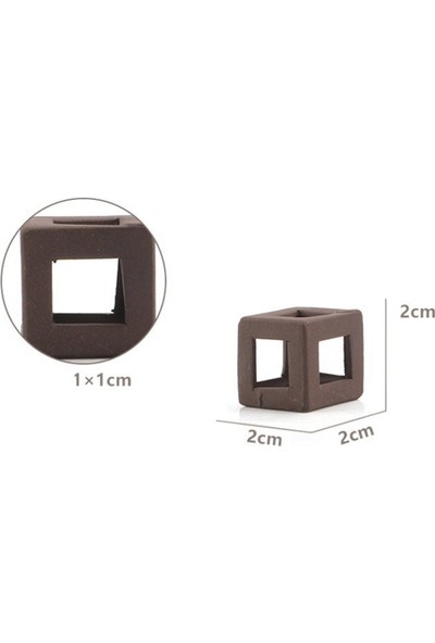 Chicos Karides Seramik Küp Kalın 2x2 cm