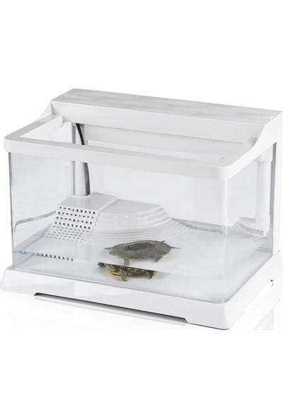 Sunsun Kaplumbağa Akvaryumu Filtreli 50X30X30