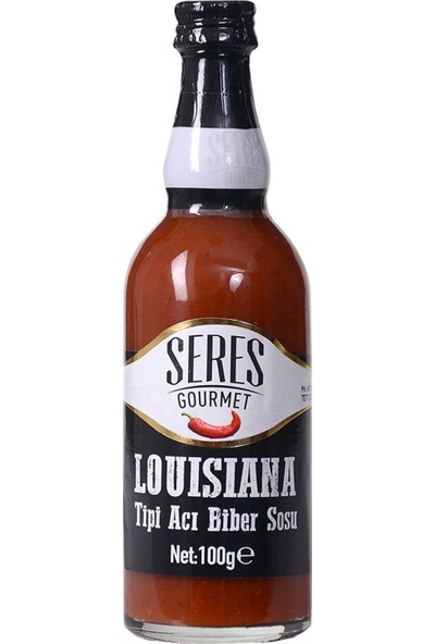 Seres Gourmet Louisiana Tipi Acı Biber Sosu 100 ml Seres Gourmet Louisiana Tipi Acı Biber Sosu 100 ml