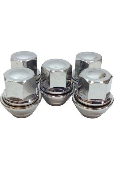 Focus Bijon Somunu Krom Yüksüklü 5 Adet 19MM Focus Bijon Somunu Krom Yüksüklü 5 Adet 19MM