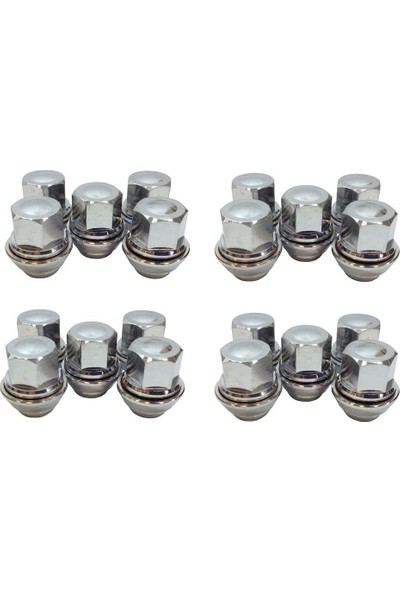 Focus Bijon Somunu Krom Yüksüklü 20 Adet 19MM Focus Bijon Somunu Krom Yüksüklü 20 Adet 19MM