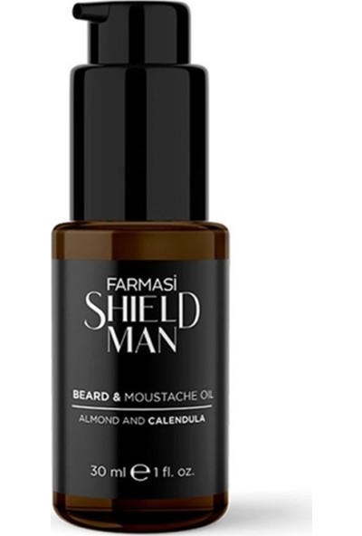 Farmasi Shield Man Sakal ve Bıyık Bakım Yağı 30 ml