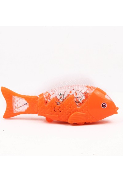 Yeystore Oyuncak Pilli Işıklı Müzikli Yürüyen Renkli Balık 23 cm Yeystore Oyuncak Pilli Işıklı Müzikli Yürüyen Renkli Balık 23 cm