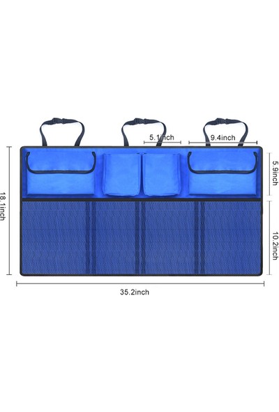 Ankaflex Araç Bagaj Eşya Düzenleyici 8 Cepli Organizer Çanta - Araç Bagaj Çantası Toplayıcı Organiser Alet Çantası Ankaflex Araç Bagaj Eşya Düzenleyici 8 Cepli Organizer Çanta - Araç Bagaj Çantası Toplayıcı Organiser Alet Çantası