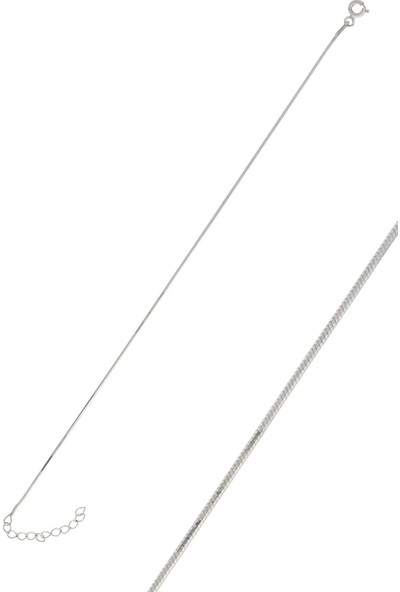 Söğütlü Silver Gümüş Rodyumlu Yılan Zincir Bileklik Söğütlü Silver Gümüş Rodyumlu Yılan Zincir Bileklik