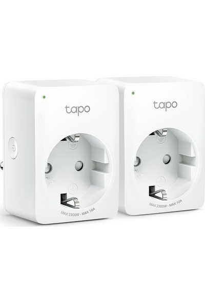 TP-Link Tapo P100 Akıllı Mini Wi-Fi Soketi (2’li Paket ) TP-Link Tapo P100 Akıllı Mini Wi-Fi Soketi (2’li Paket )