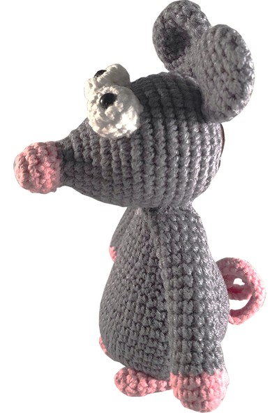 Amon Amigurumi Catnipli Fare Oyuncak