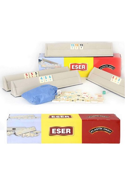 Eser Okey Takımı Plastik Eser Okey Takımı Plastik