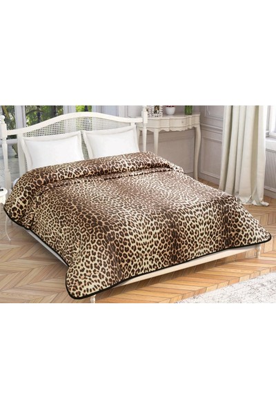 Taç - Leopard Tek Kişilik Happy Days Battaniye Taç - Leopard Tek Kişilik Happy Days Battaniye