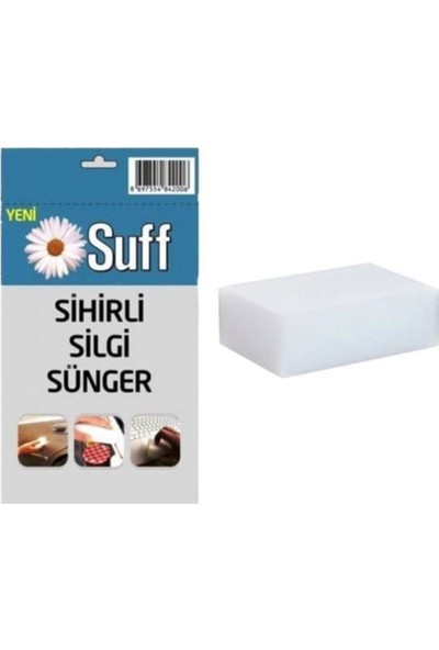 Tedarikçin Burada Suff Sihirli Silgi Sünger 2 Adet Nano Kalite Tedarikçin Burada Suff Sihirli Silgi Sünger 2 Adet Nano Kalite