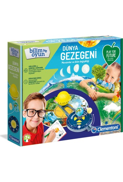 Clementoni Bilim ve Oyun Dünya Gezegeni Clementoni Bilim ve Oyun Dünya Gezegeni