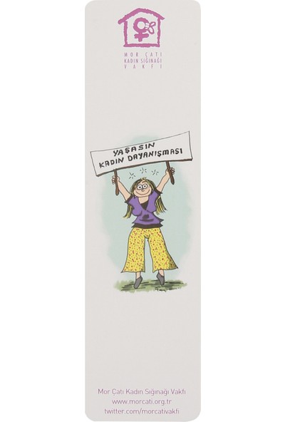 Mor Çatı Kitap Ayracı 5 x 18 cm 10'lu