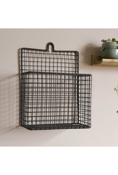 Go Dekor Çok Amaçlı Dekoratif Tel Dergilik & Gazetelik/duvar Sepeti