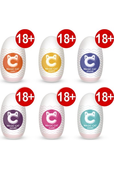 S-Hande Magic Chat 6 Farklı Vajina Anüs ve Ağız Mastürbatör Seti S-Hande Magic Chat 6 Farklı Vajina Anüs ve Ağız Mastürbatör Seti