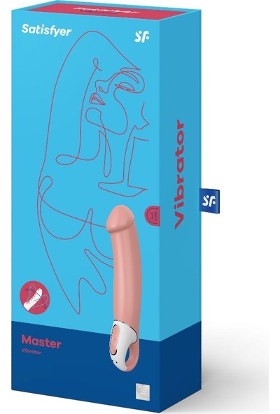 Satisfyer Master 12 Fonksiyonlu Titreşimli G-Spot Uyarıcı Şarjlı Vibratör Satisfyer Master 12 Fonksiyonlu Titreşimli G-Spot Uyarıcı Şarjlı Vibratör