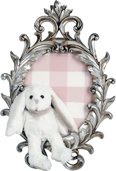 Dona De Miel Parle Rabbit Dekoratif Tablo