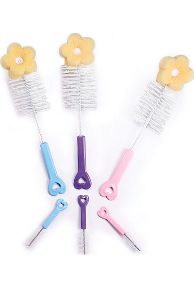 Hanymish Biberon ve Biberon Emziği Temizleme Fırçası