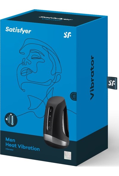 Satisfyer Men Heat Vibration Otomatik Isıtmalı 11 Modlu Titreşimli Mastürbatör Satisfyer Men Heat Vibration Otomatik Isıtmalı 11 Modlu Titreşimli Mastürbatör