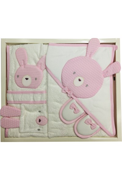 Gaye Bebe Gaye Ayıcıklı Bebek Bornoz Seti Gaye Bebe Gaye Ayıcıklı Bebek Bornoz Seti