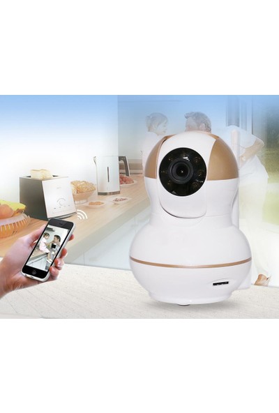 Eycem Angeleye KS-511 Full Hd Wifi Ev ve Bebek Ip Kamera 4in1 Full Set