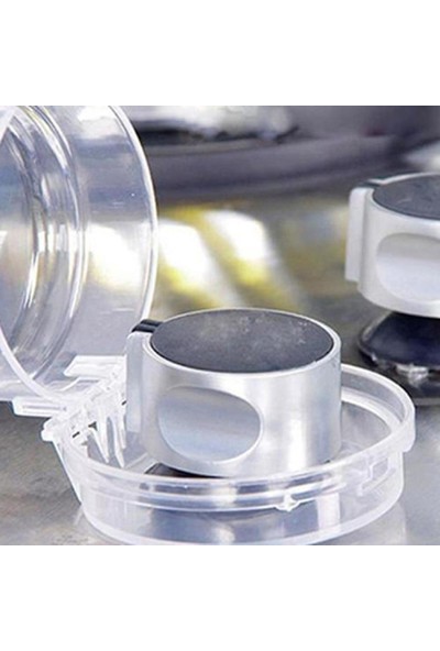 Çocuk Güvenlik Koruma Ocak Fırın Gaz Düğmesi Kilidi 2li