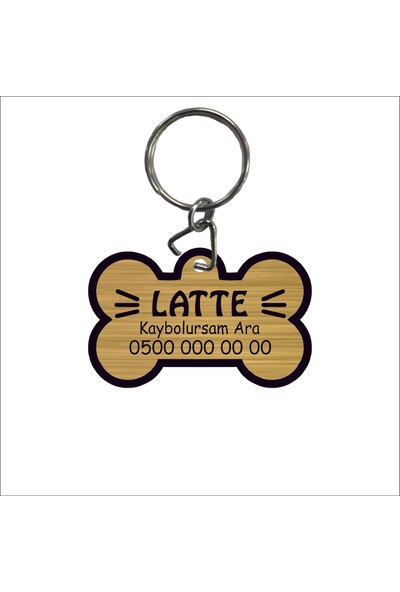 Ömr Dizayn Hediye Isme Özel Köpek Tasma Künye Isimlik