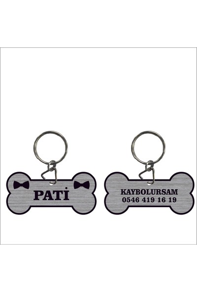 Ömr Dizayn Hediye Isme Özel Köpek Tasma Künye Isimlik
