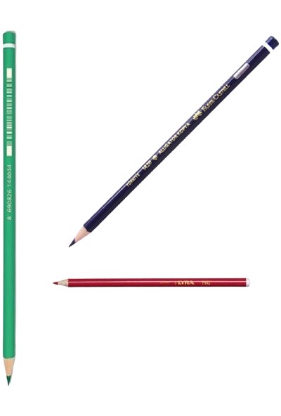 Faber-Castell Kopya Kalemi Mavi - Yeşil - Kırmızı 3'lü