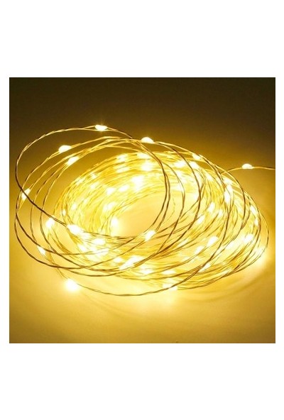 Tebrikcim Peri LED Işık Pilli (Günışığı) 5 Metre