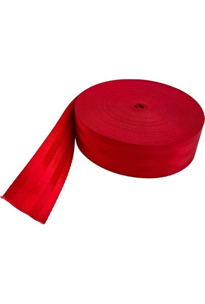 Gcs Renkli Spor Emniyet Kemeri 10 Metre Kırmızı Gcs Renkli Spor Emniyet Kemeri 10 Metre Kırmızı