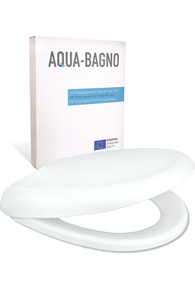 Aqua Bagno Crown Yavaş Kapanan Klozet Kapağı