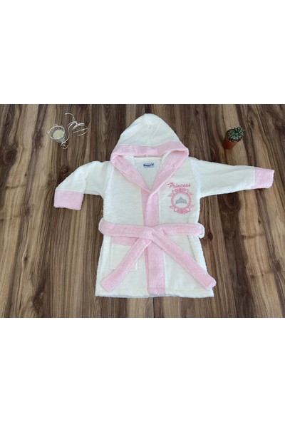 Miniworld Pamuklu Kız Bebek Bornoz