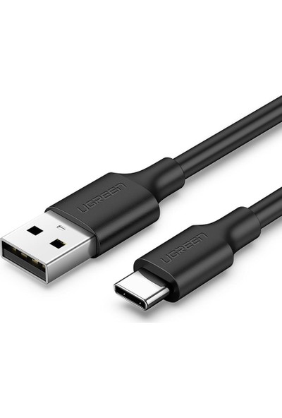 Ugreen USB Type-C Şarj ve Data Kablosu Siyah 1.5 Metre